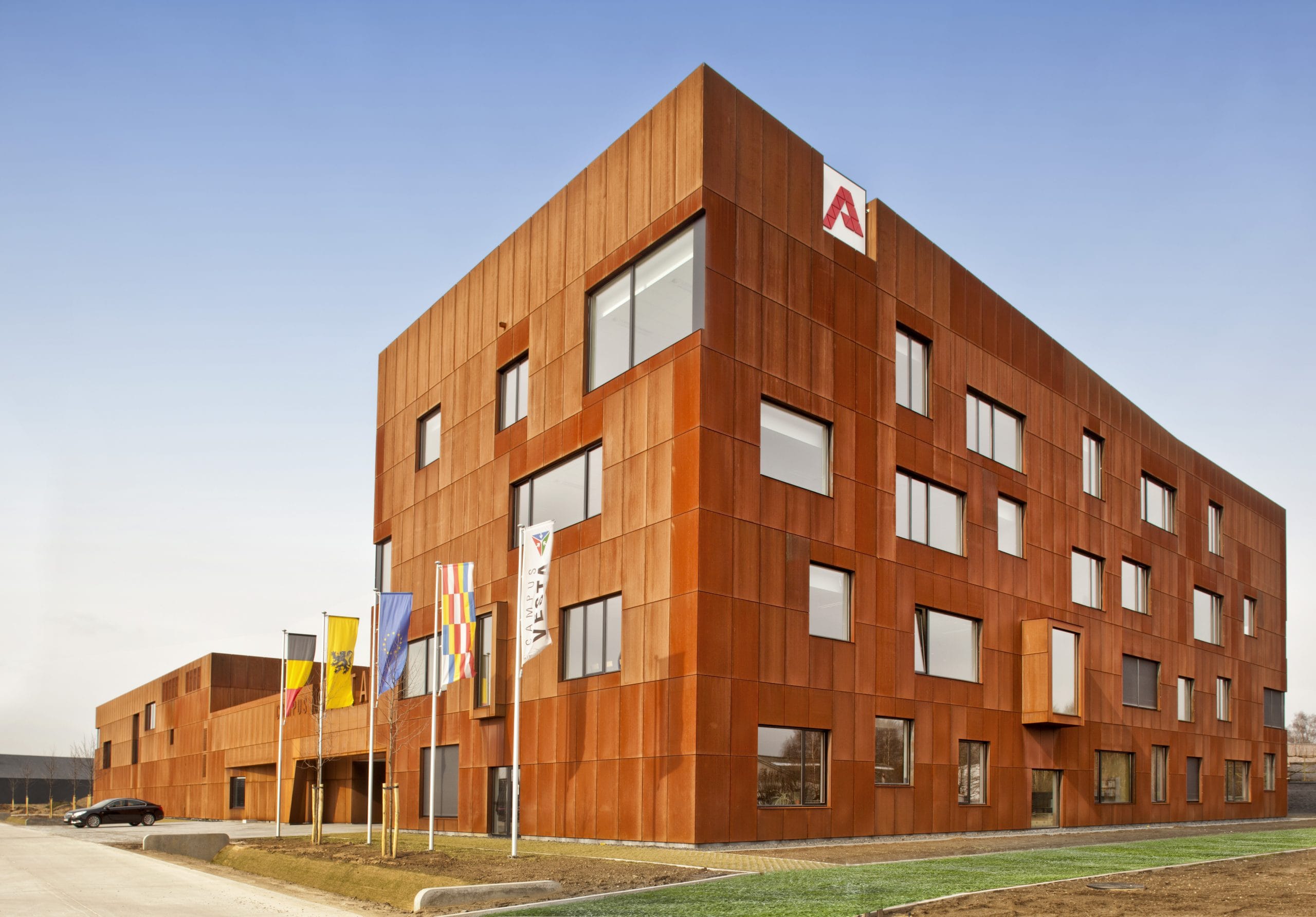 Opleidingscentrum Campus Vesta Emblem-Ranst - AB-Eiffage