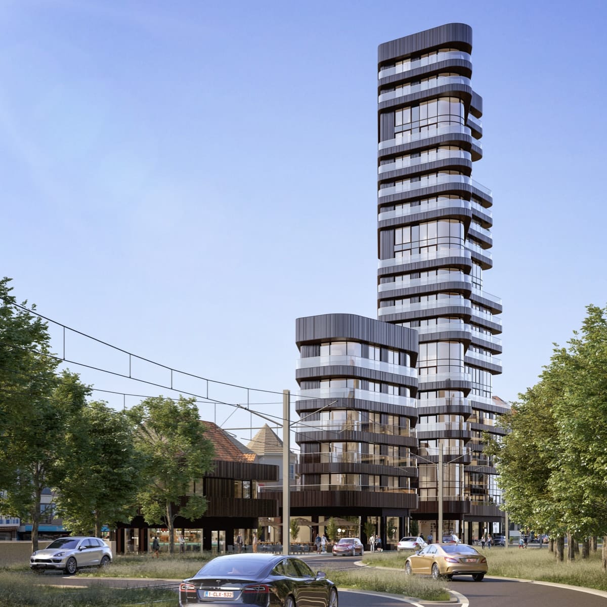 Knokke-Heist: Heldentoren nieuwbouwproject - Eiffage AB