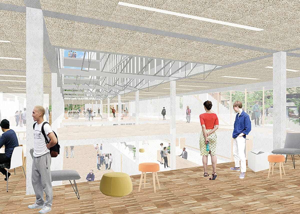 Nieuwe Campus voor Hogeschool Léonard de Vinci - AB-Eiffage